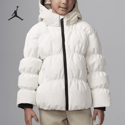 Nike/耐克正品JORDAN小童运动简约宽松保暖羽绒服HQ7673-133