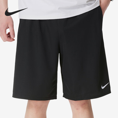 Nike/耐克正品SwoshSwosh新款男黑色简约梭织短裤IF2183-010