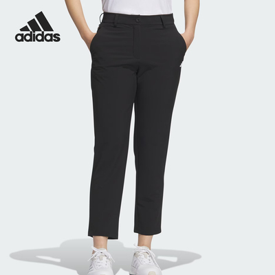 Adidas/阿迪达斯正品女休闲裤防风梭织经典九分裤舒适裤装JM7181