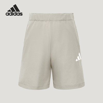 Adidas/阿迪达斯正品夏季儿童休闲户外风透气凉感运动短裤KY8367