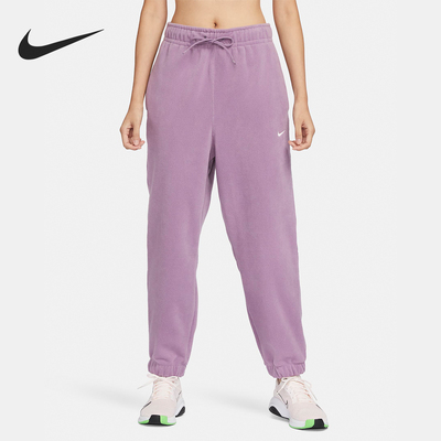 Nike/耐克正品冬季新款女士针织加绒休闲运动长裤FB5579-536