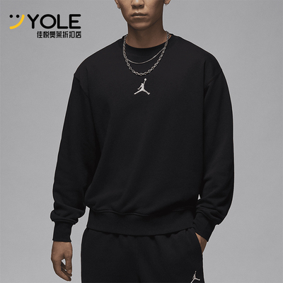 耐克男士宽松针织运动圆领卫衣