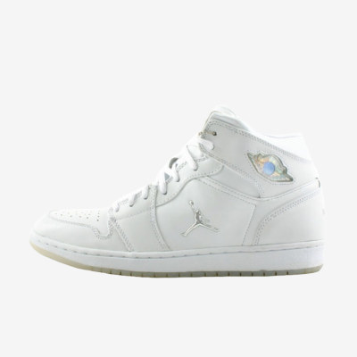 Nike耐克正品AirJordan1男子中帮抗扭转系带篮球鞋306000-101