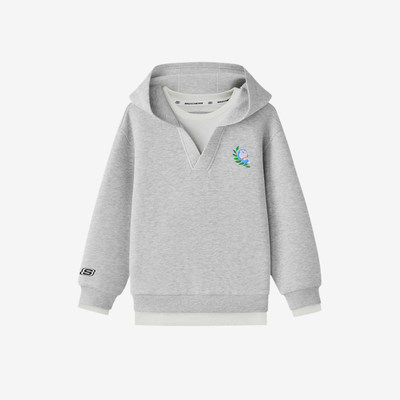 Skechers斯凯奇正品哆啦A梦男女童拼色连帽套头卫衣L126K040-04A6
