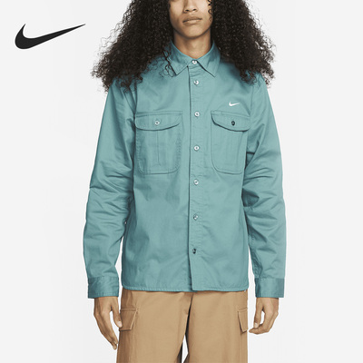 Nike/耐克长袖纽扣梭织上衣