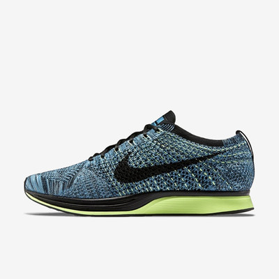Nike耐克正品Flyknit Racer男女网布防滑低帮跑步鞋526628-401