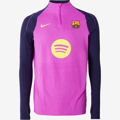 Nike耐克正品FcbMnkDfadv男透气修身长袖立领足球HJ6581-552