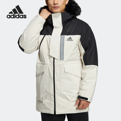 Adidas/阿迪达斯正品当季新款男女运动保暖宽松羽绒服HR5231