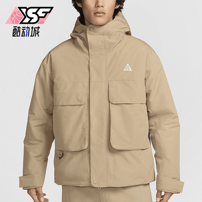 耐克男士防风拒水棉服夹克
