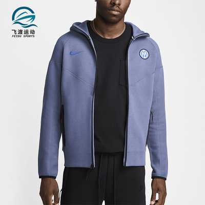 Nike/耐克正品男士拉链徽章刺绣品牌Logo夹克外套FV6666-491
