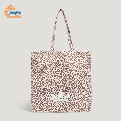 Adidas/阿迪达斯正品三叶草LEOPARDTOTEBAG新款经典托特包LC8238