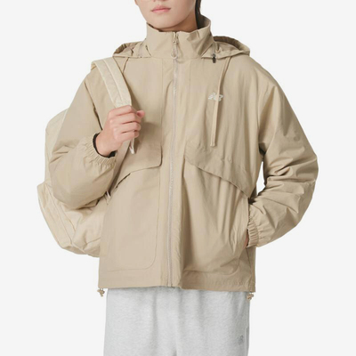New Balance/NB正品新款男女防泼水潮流休闲连帽外套AMJ43314-SOT