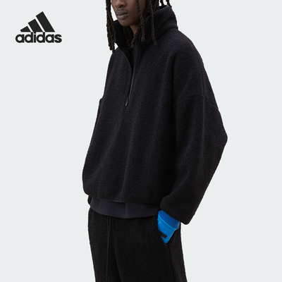Adidas/阿迪达斯正品Athletics系列新款黑色经典夹克外套IM5322