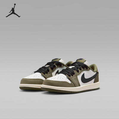 Nike/耐克正品JORDAN小童低帮耐磨休闲透气运动鞋HQ6996-200