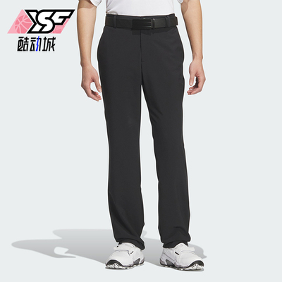 Adidas/阿迪达斯正品2026男士休闲高尔夫双面针织户外长裤JY8241