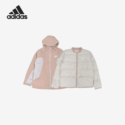 Adidas/阿迪达斯正品冬季大童二合一保暖羽绒夹克外套KC5924