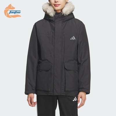 Adidas/阿迪达斯正品V PARKA DOWN男士运动拒水保暖羽绒服KQ5509