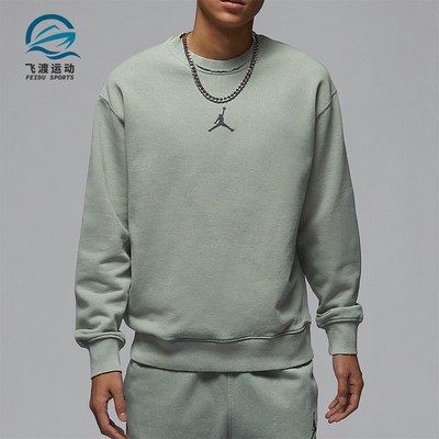 Nike/耐克正品JORDAN男士薄绒圆领运动针织卫衣HV8950-370