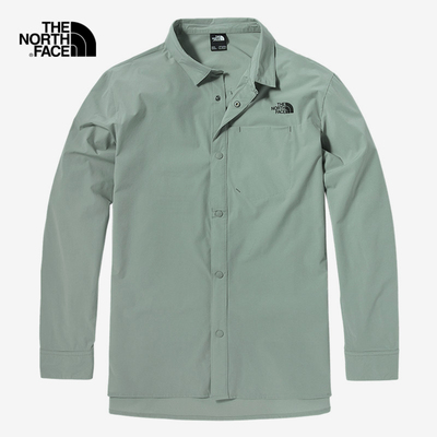 TheNorthFace/北面2021春夏新品户外男款休闲防水长袖衬衫4NCQ