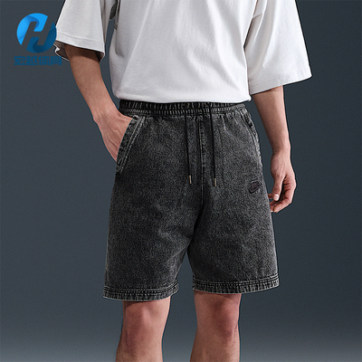 Nike/耐克正品Sportswear男士水洗牛仔透气经典短裤IF2858-010