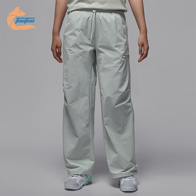 Nike/耐克正品JORDAN女士休闲防晒梭织宽松透气长裤HQ8893-034