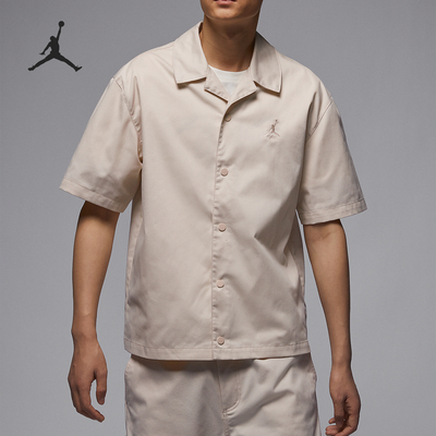 Nike/耐克正品当季新款男士宽松透气翻领短袖外套FN4626-203