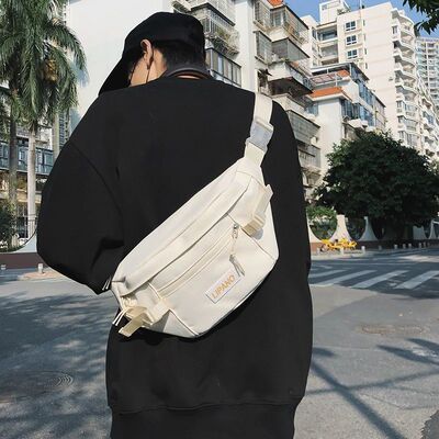 Street style Waist Bags Hip pack Nylon Ladies Fanny pack Lar