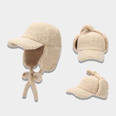 Autumn Winter Hats For Women Men Velvet Ear Protection Baseb