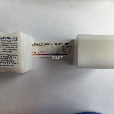 易高X-aCOARSE复制胶带E-122C测试粗糙度拓片20-64m Testex