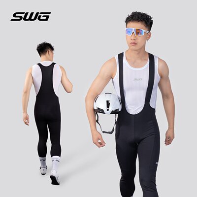 SWG铭胜夏季骑行裤公路自行车背带短裤子骑行装备【浩宇骑行裤】