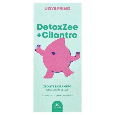 JoySpring,DetoxZee + Cilantro, 1 fl oz (30 ml)