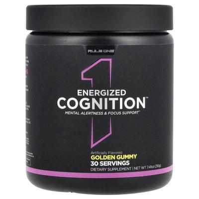 Rule One Proteins,Energized Cognition, Golden Gummy, 7.41 oz