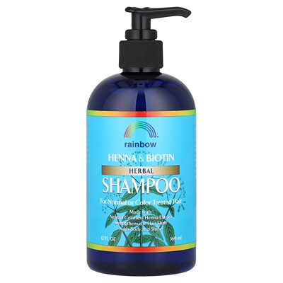 Rainbow Research Henna&Biotin草本香波洗发水晚间愉悦日常