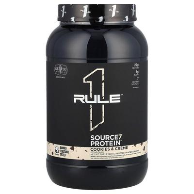 Rule One Proteins,Source7 Protein Powder Drink Mix, Cookies