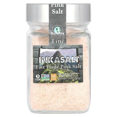Natierra,InkaSalt, Fair Trade Pink Salt, Fine, 10 oz (285 g)