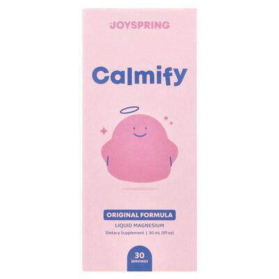 JoySpring,Calmify液体镁1 液量盎司（30 毫升）