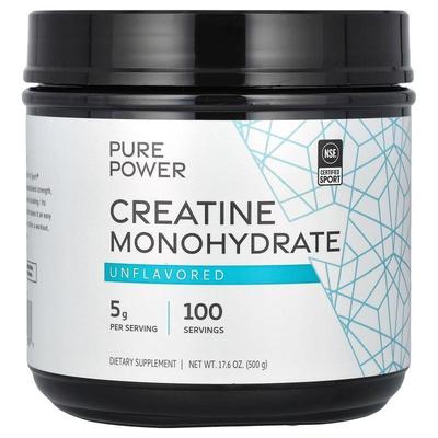 Mercola博士,Pure Power, Creatine Monohydrate, Unflavored, 17