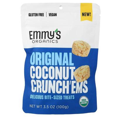 Emmy's Organic Cookies,Original Coconut Crunch'ems, 3.5 oz (
