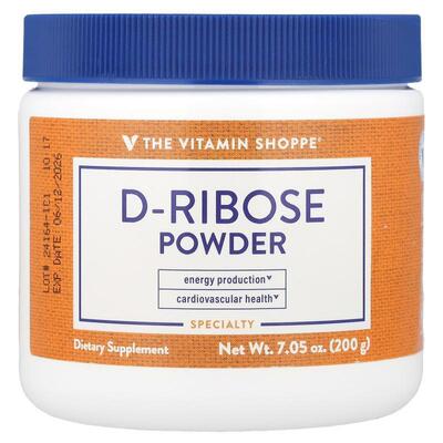The Vitamin Shoppe,D-核糖粉，7.05 盎司（200 克）