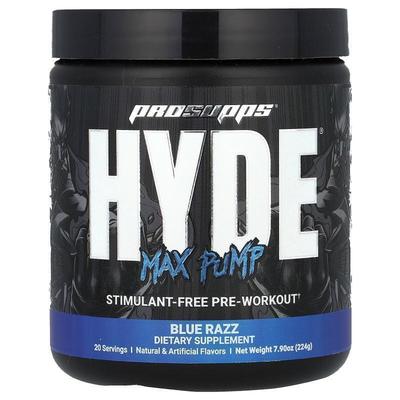 ProSpps,Hyde, Max Pump, Blue Razz, 7.9 oz (224 g)