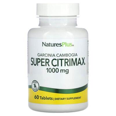 自然加,Garcinia Cambogia Super Citrimax，1,000 毫克，60 片