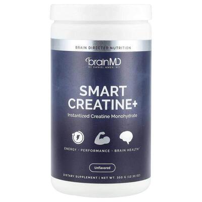 BrainMD,智能肌酸+，原味，12.35 盎司（350 克）
