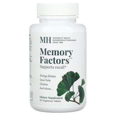 Michael's Naturopathic,Memory Factors, 60 Vegetarian Tablets