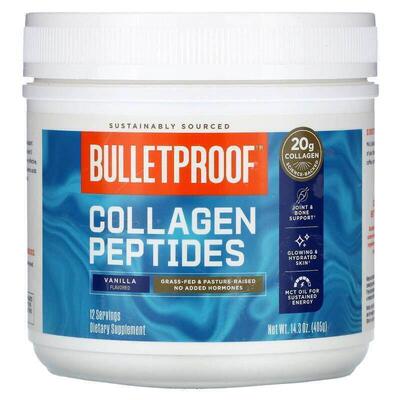BulletProof,胶原蛋白肽，香草，14.3盎司（405克）