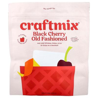 Craftmix,Black Cherry Old Fashioned, 12 Packets, 0.25 oz (7