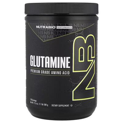 Nutrabio Labs谷氨酰胺补充剂氨基酸训练健身前