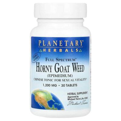 Planetary Herbals,Full Spectrum™ 淫羊藿，1200 毫克，30 片