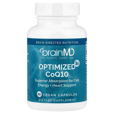 BrainMD,Optimized3x 辅酶 Q10 全素胶囊，60 粒