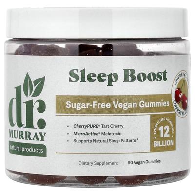 Dr. Murray's,Sleep Boost Gummies, Cherry, 90 Vegan Gummies