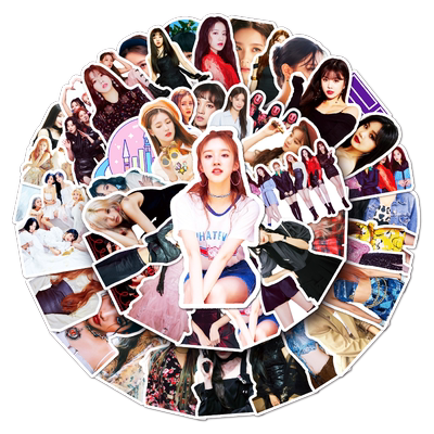 万适贴纸(G)I-DLE防水装饰加厚